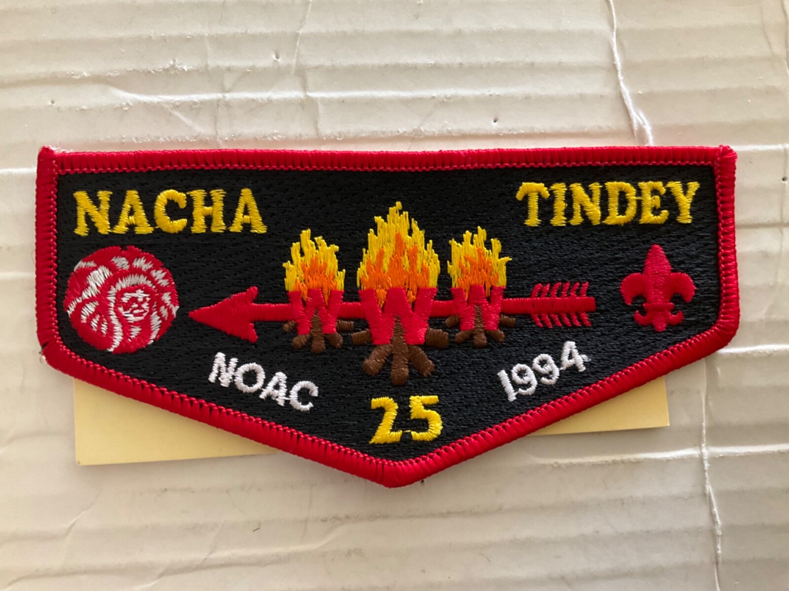 Nacha Tindey Lodge 25 1994 NOAC older OA Flap m | eBay