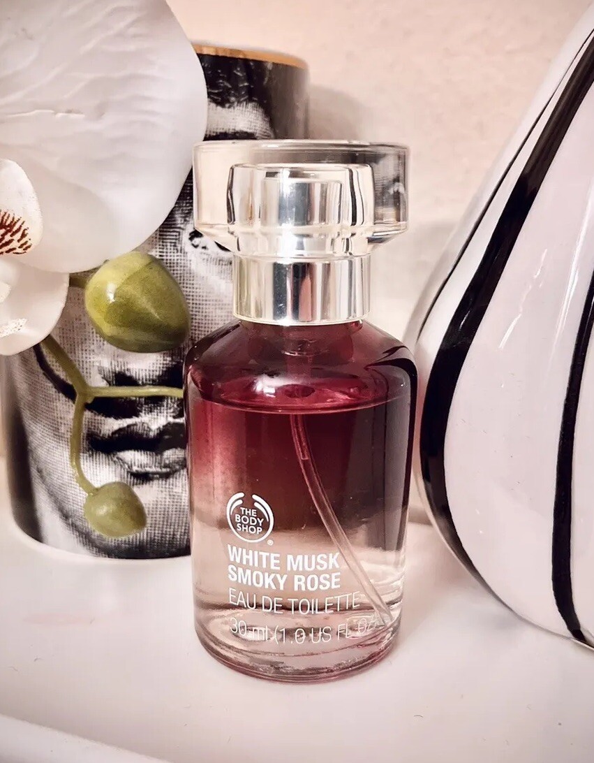 The Body Shop White Musk SMOKY ROSE 1oz/30ml EDT Perfume Rare🌹Gorgeous & Unique 5028197407483| eBay