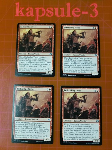 4x Enthralling Victor | Magic Origins | MTG Magic Cards | eBay