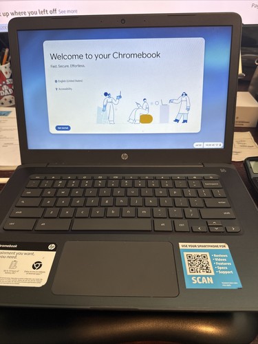 2019 HP 14” chromebook, AMD A4 series processor, 4gb ddr4 ram, 32gb ssd ...