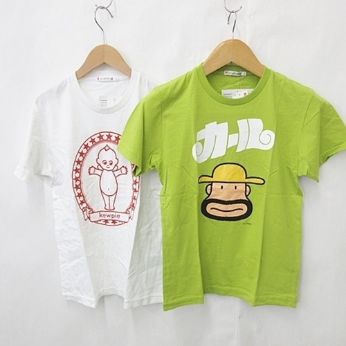 UNIQLO Corporate Collaboration T-Shirts Set of 2 Short Sleeve Round ...