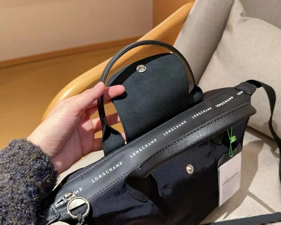 LONGCHAMP Le Pliage Energy Top Handle Bag, Black, Tote, SIZE:S New From ...