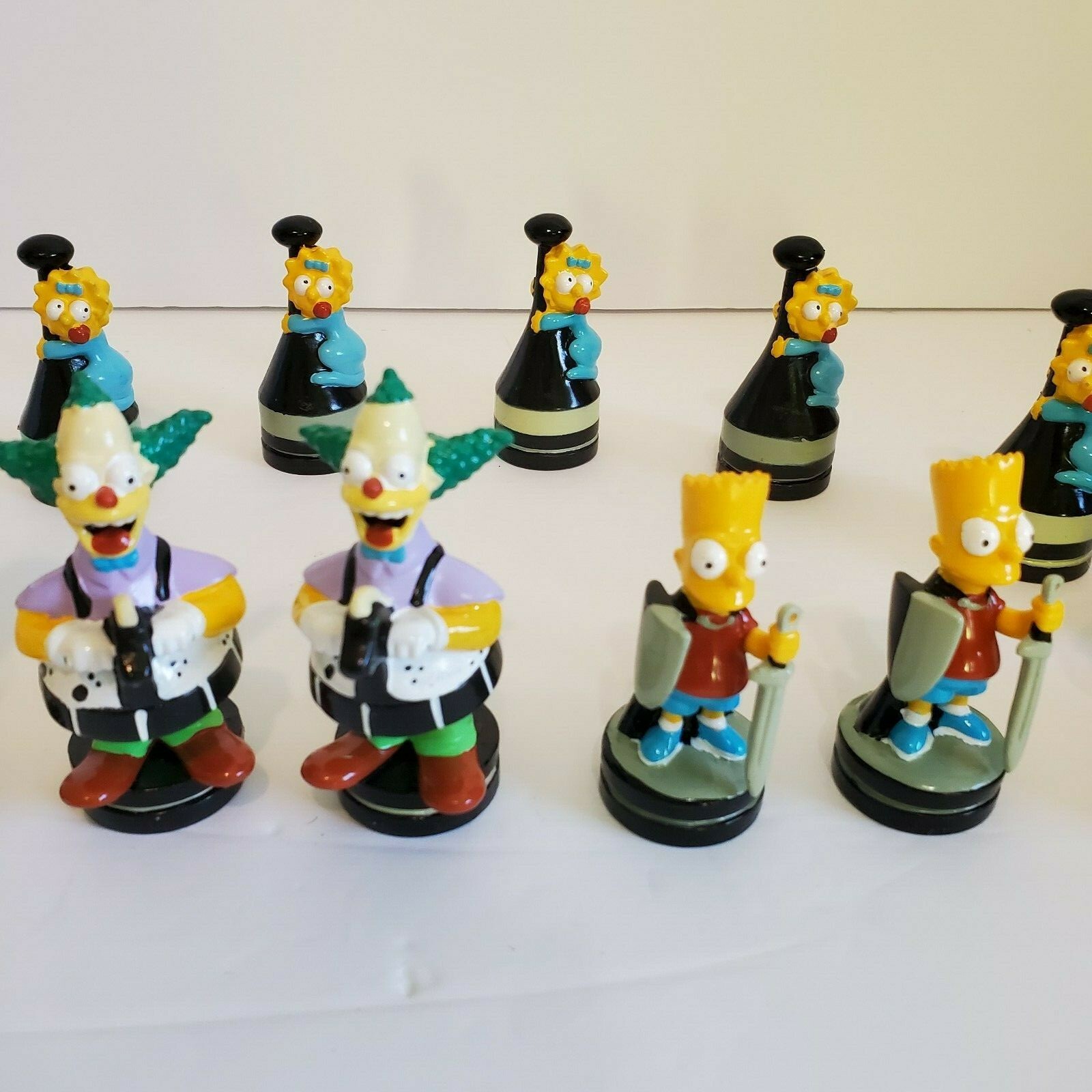 THE SIMPSONS Chess 16 Parts Black 2002 | eBay