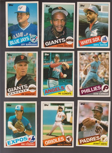 1985 Topps Traded - #10T Chris Brown (RC) for sale online | eBay