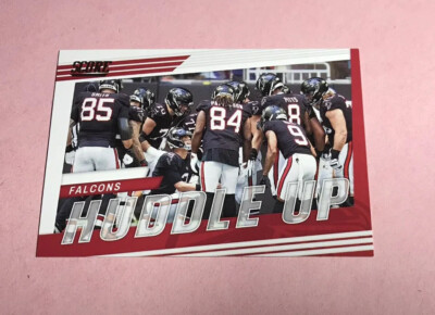 Atlanta Falcons “Huddle Up” Insert 2022 Panini Score Football #HU-ATL ...