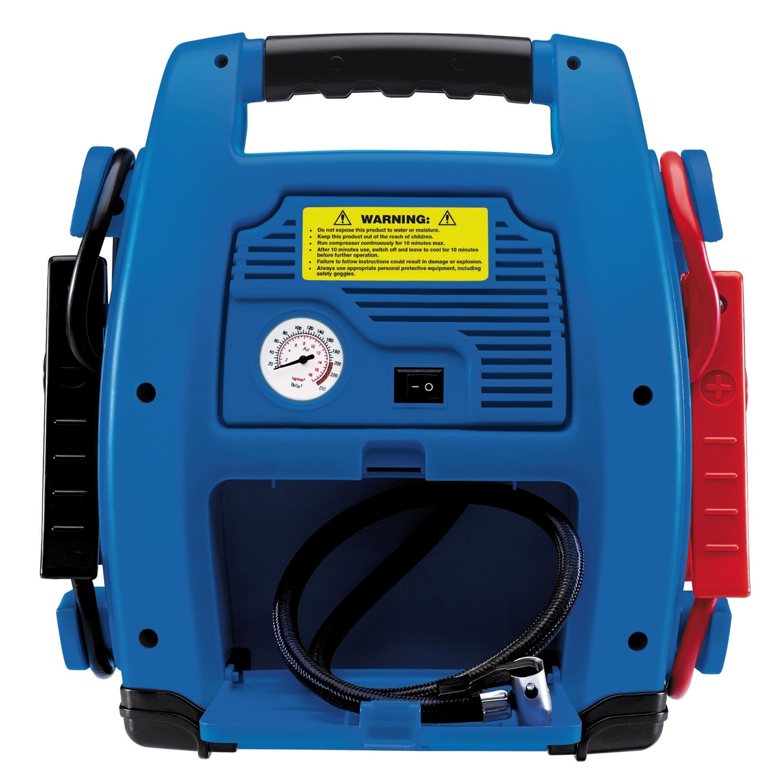 Draper 70533 12V 800A Power Pack Battery Charger Jump Starter & Air ...