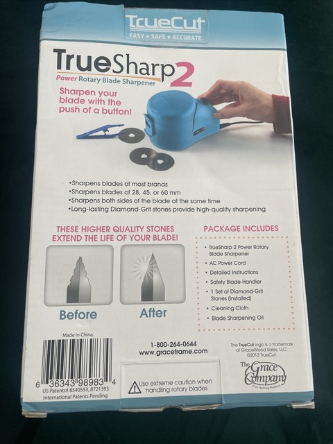 TrueCut TrueSharp 2 Rotary Blade Sharpener for sale online | eBay