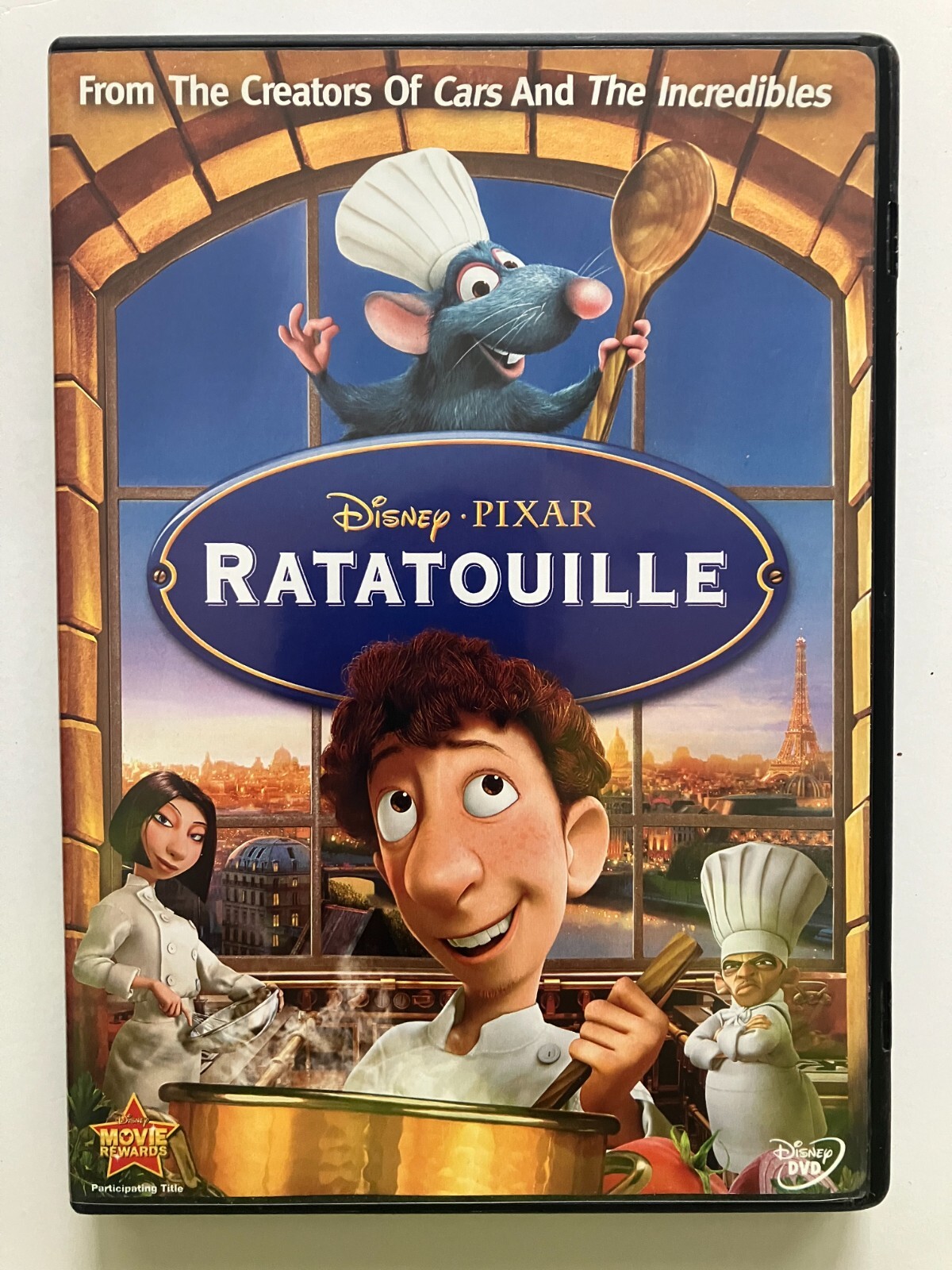 Ratatouille Dvd Cover Art