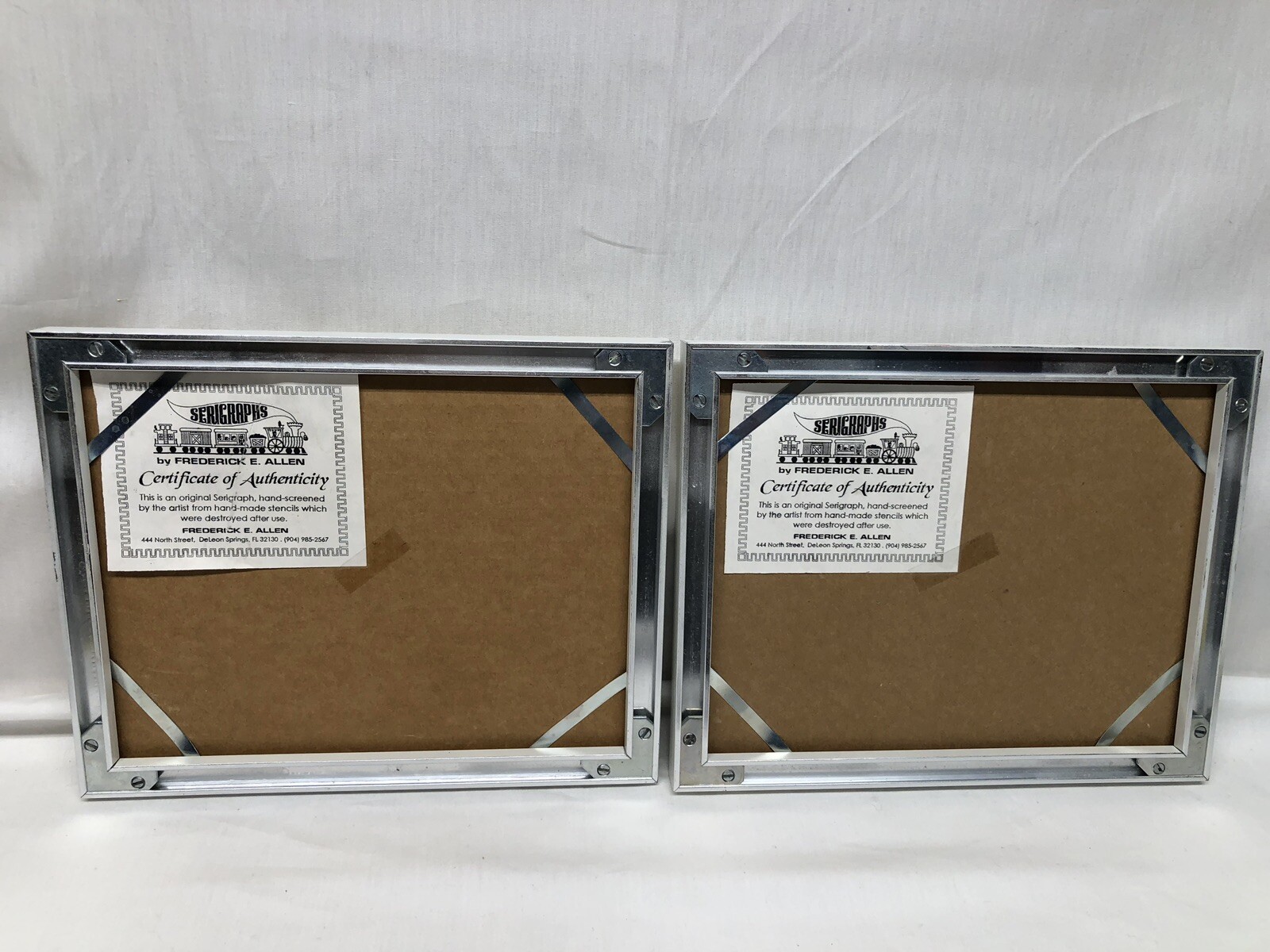 Limited Edition Signed Framed and Matted Serigraph by Frederick E ...