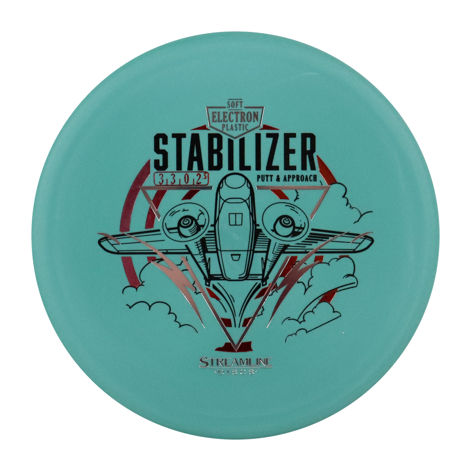 Streamline Disc Golf Electron Stabilizer Soft Putter 3/3.5/0/2.5 ...