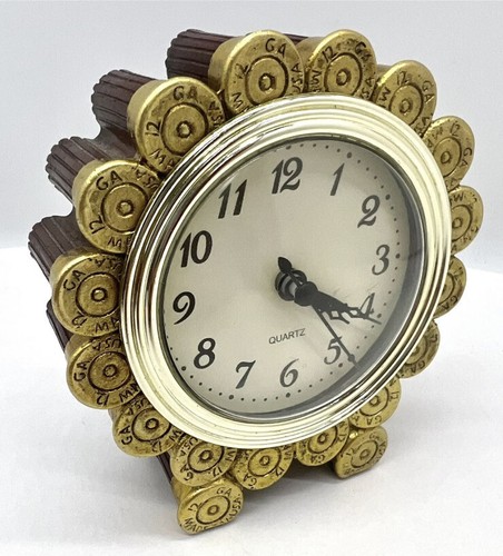 Vintage Shotgun Shells 5” Clock, Man Cave, Cabin, Fun Gift Works ...