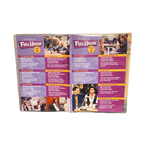 Full House REPLACEMENT DVD for Complete Series Season 8 Discs 3 & 4 ...