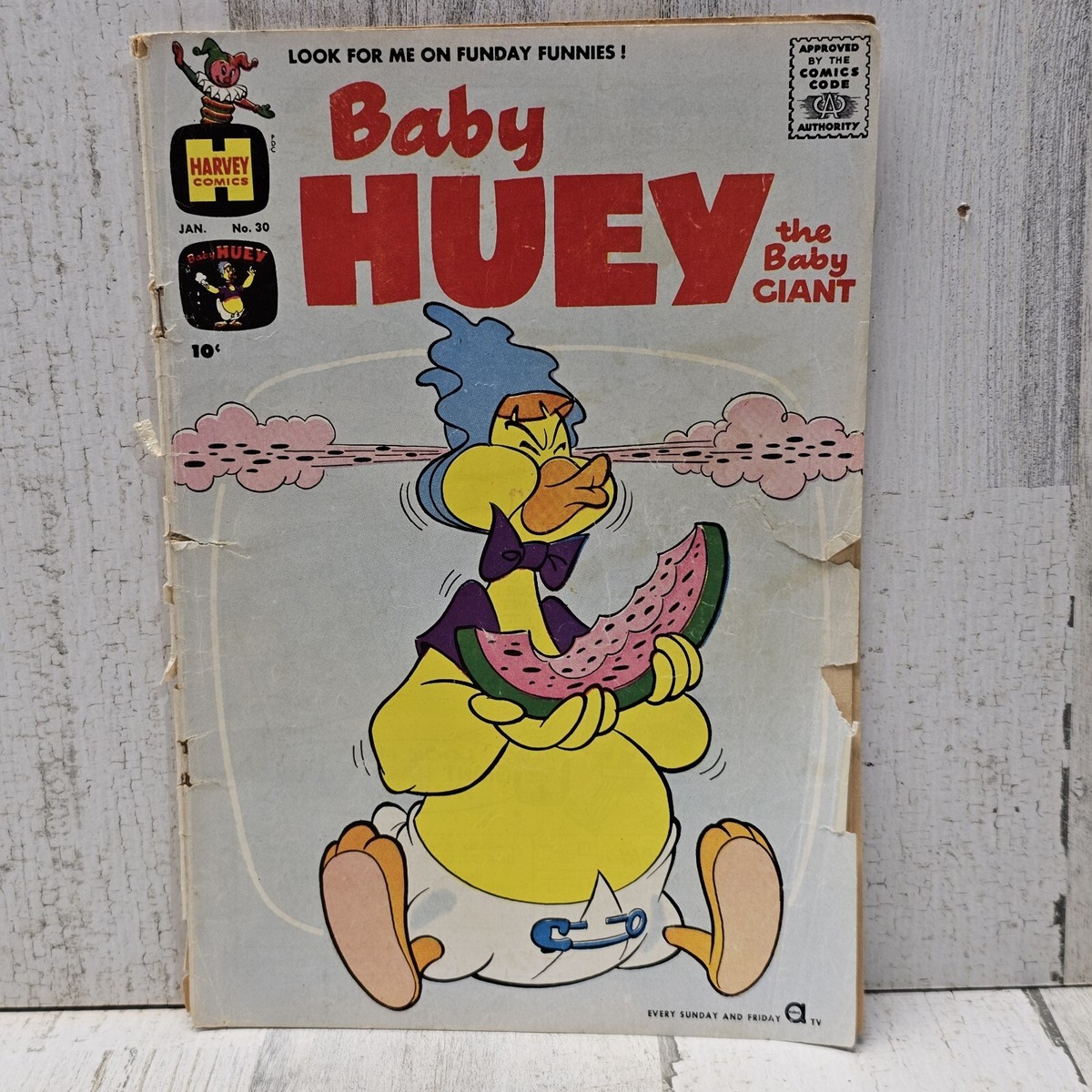 Baby Huey Duck Cartoon