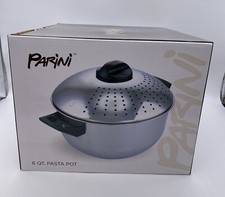 Parini 6 Quart Stainless Steel Pasta Pot for sale online | eBay