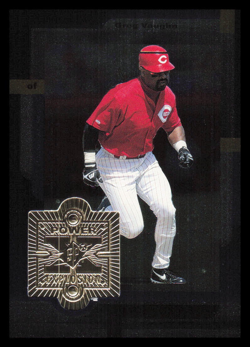 1999 SPx Power Explosion #PE23 Greg Vaughn Cincinnati Reds | eBay