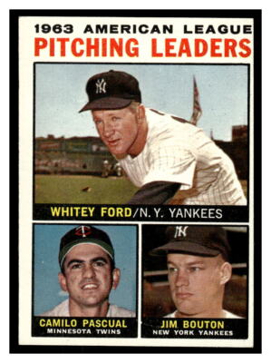 1964 Topps #4 AL Pitching Leaders SC23-05 | eBay