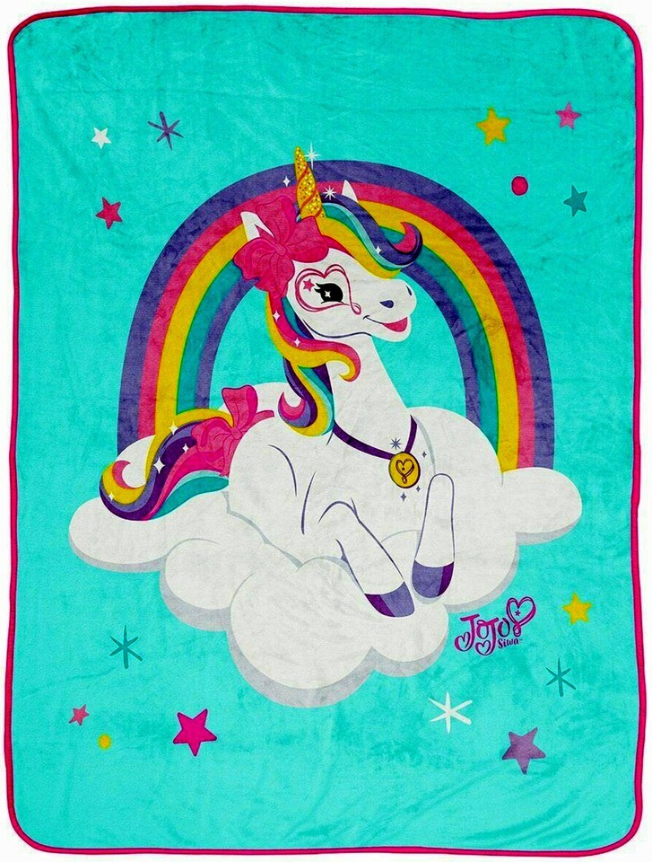 Jojo Siwa Unicorn Cloud Silk Touch Throw blanket measures 40 x 50 in | eBay