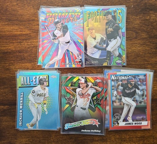 2025 Topps Chrome Inserts All Etch Fortune 15 Future Stars Power ...