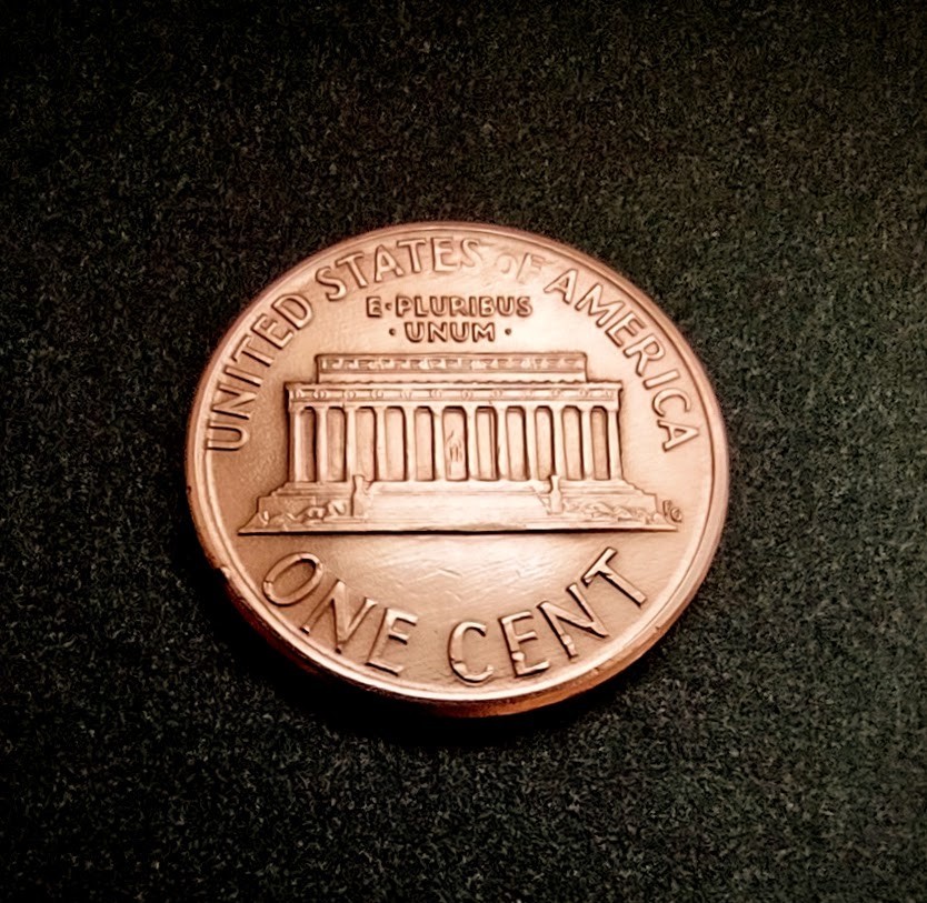 1990-D Lincoln Memorial Cent Penny Coin VERY GOOD Condition FREE ...