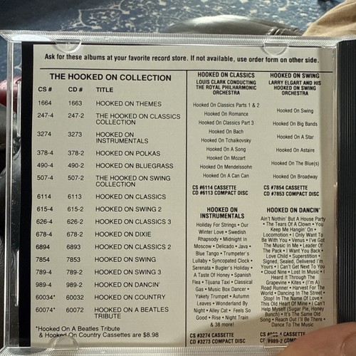 The Hooked on Classics Collection - Music CD - - 1989-05-30 - K-Tel ...