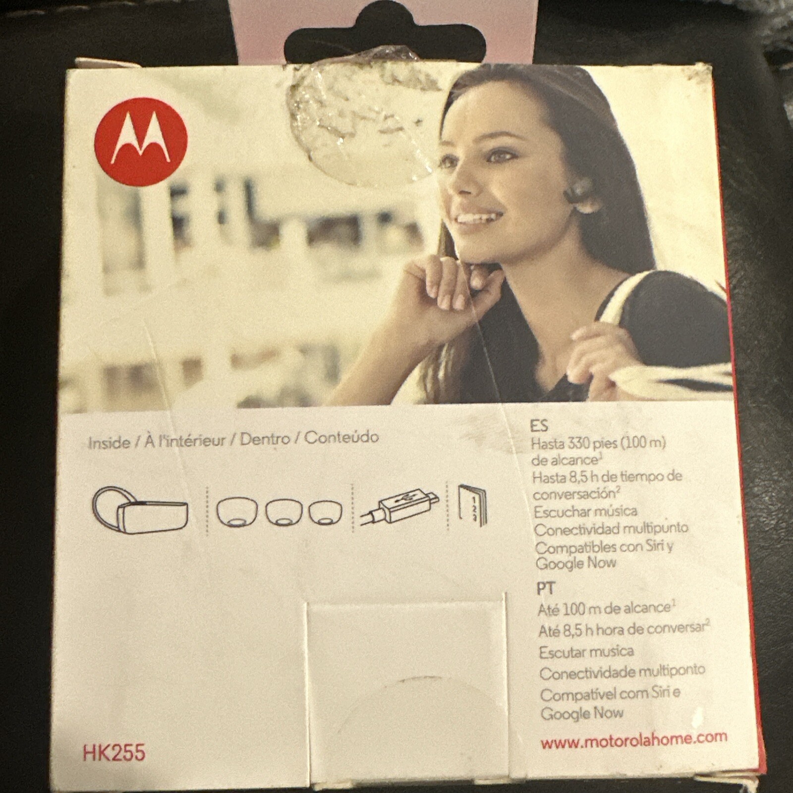 Motorola Hk255 Super Light In-Ear Bluetooth Earpiece - Black- Open Box. 816479013607| eBay