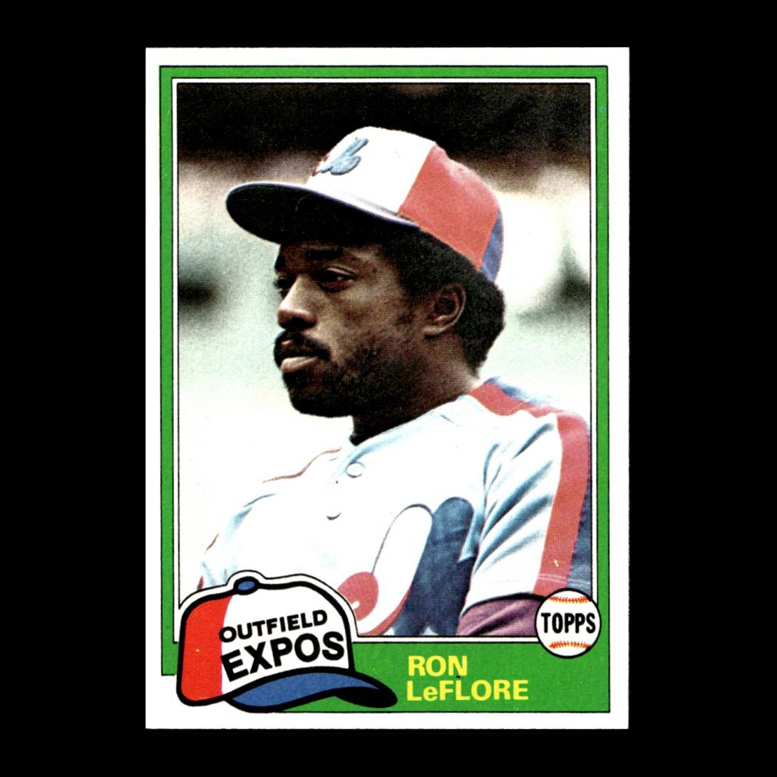 Ron LeFlore 1981 Topps Montreal Expos #710 Nice! 1 | eBay