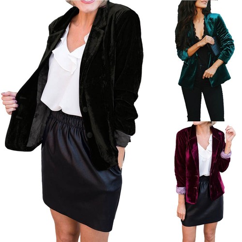 ️ Femme \\\' S Costume Manteau Gilets Vêtements Vin Rouge Pour Avant ...