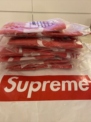 SEALED 2015 Supreme Inflatable Beach Ball Red White S/S Box Logo F/W 8 ...