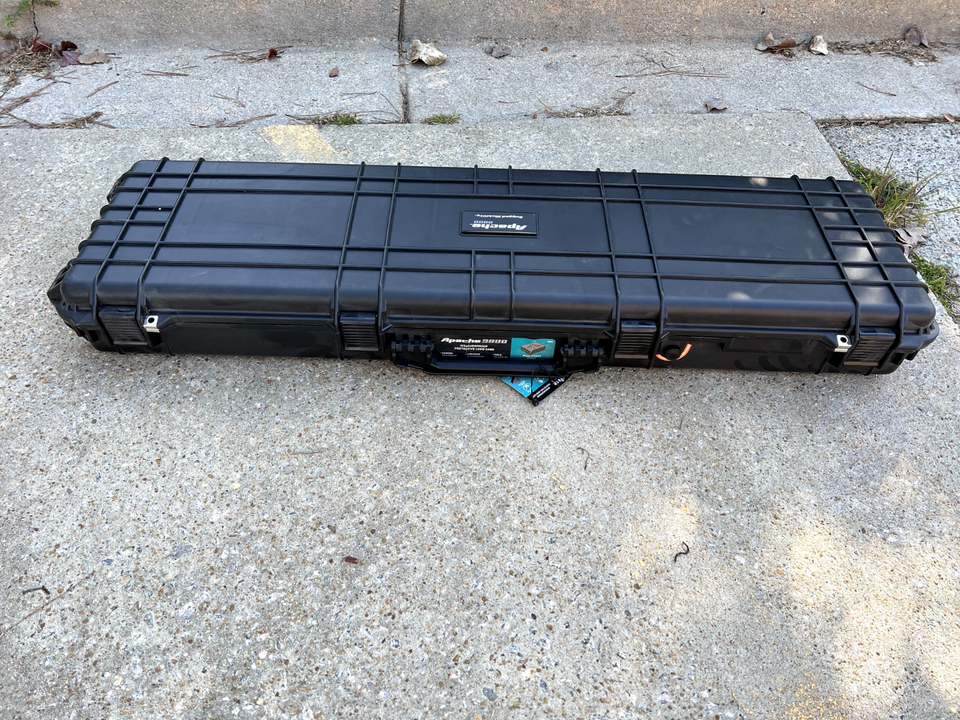 Apache 9800 Weatherproof Protective Rifle Case - Long Black | eBay