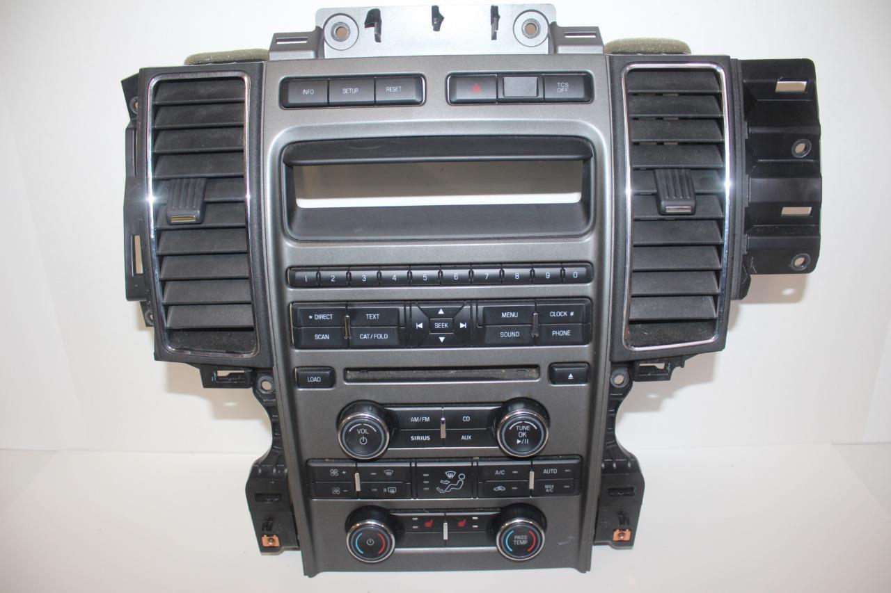 2010-2012 Ford Taurus Radio Face Climate Control Panel AG1T-18A802-CB ...