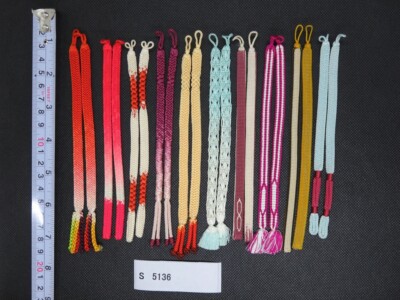 S#5136 Silk Haori Himo Flat Braid 10pcs Bundle Pack | eBay