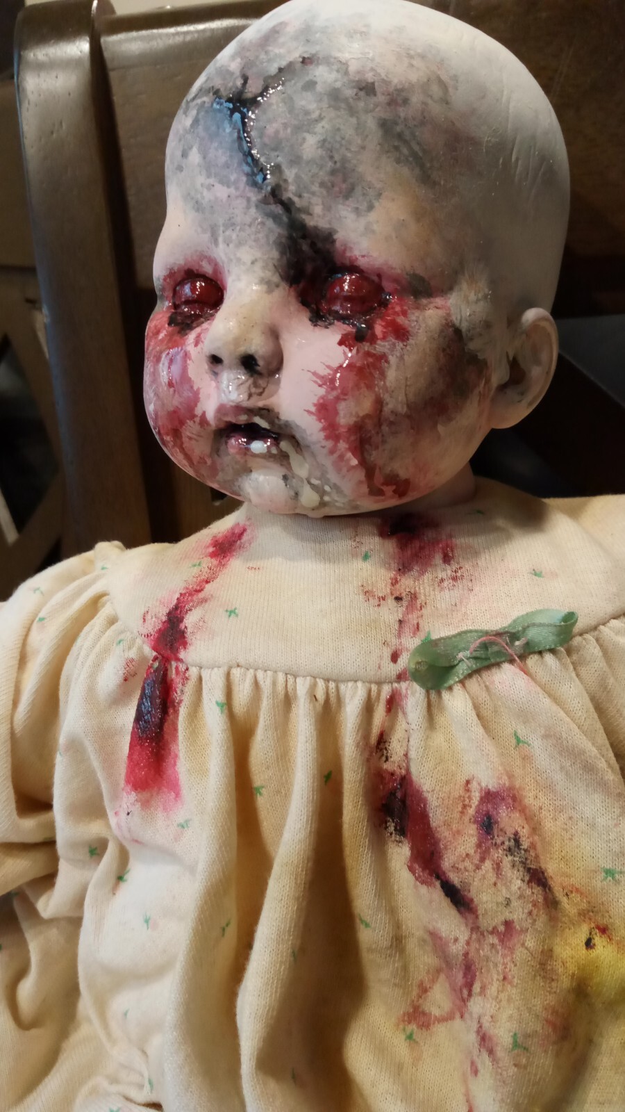 creepy doll horror Gore zombie demon scary Halloween prop dark oddities ...