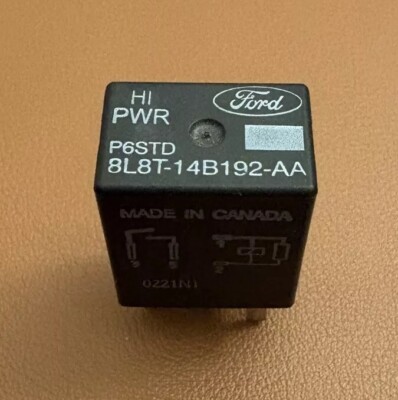 FORD RELAY 8L8T-14B192-AA HIPWR P6STD TESTED OEM | eBay