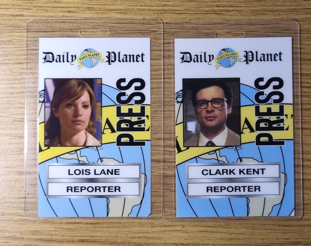 Daily Planet Press Pass Lois Lane