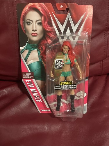WWE Wrestling DIVAS EVA MARIE With Chase Bonus Belt Series 59 Action ...