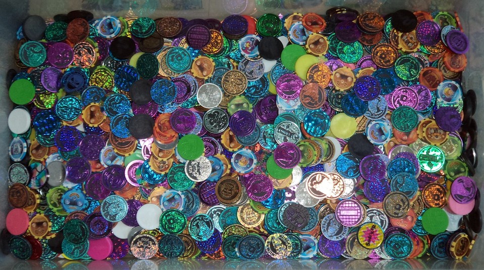 POG - POGS lot de 100, 2000 Pogs ou 100, 200, 400, 1000 Kinis NEUFS ...