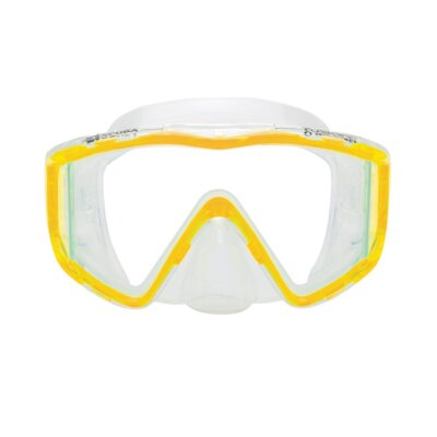 Open Box XS Scuba Fusion 3 Scuba Dive Mask - Yellow | eBay