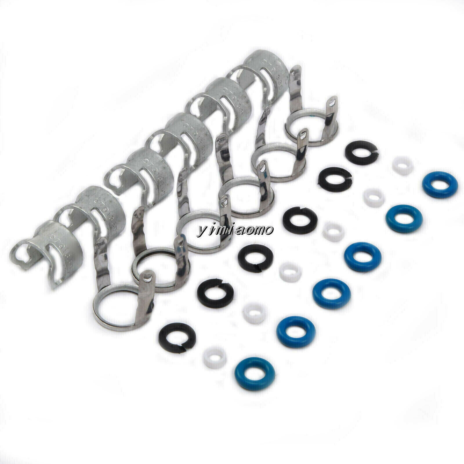6pc Fuel Injectors Seals Repair O-ring Set Fit For Audi 2.8L 3.2L V6 A4 ...