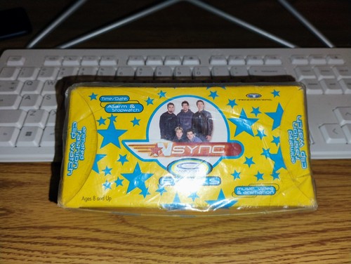 2000 NSYNC "C" Watch ROCKS Animated Fashion Clip SEALED NEW | eBay