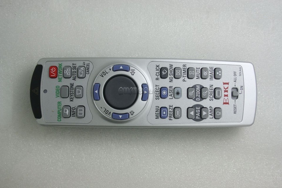 Remote Control For EIKI LC-XB27N PLC-XU83 PLC-XU305 CXVK PLC-XU84 ...