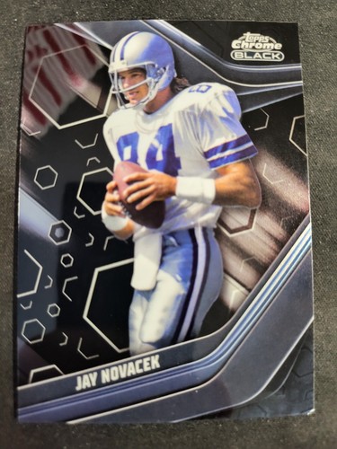 2023 Topps Composite Jay Novacek Chrome Black Card #113 Cowboys | eBay