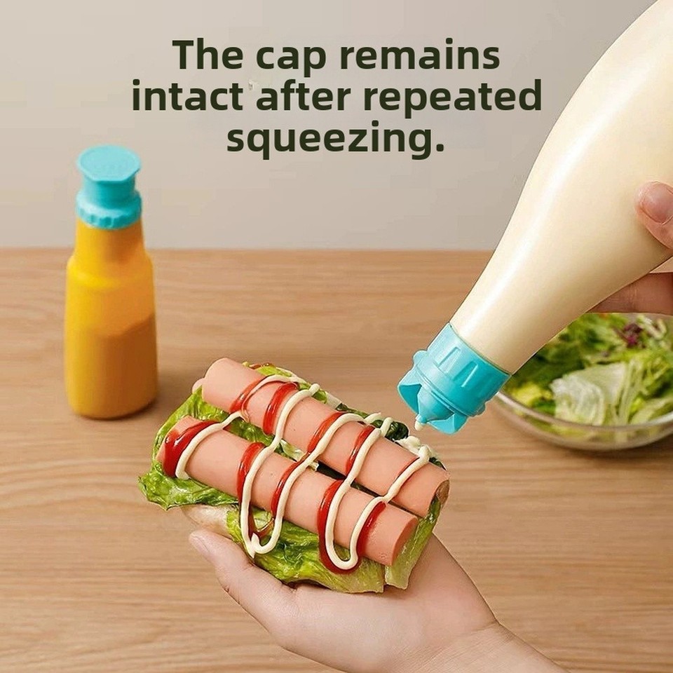 Condiment Dispenser Easy Installation Silicone Seal Ring Leak-proof ...