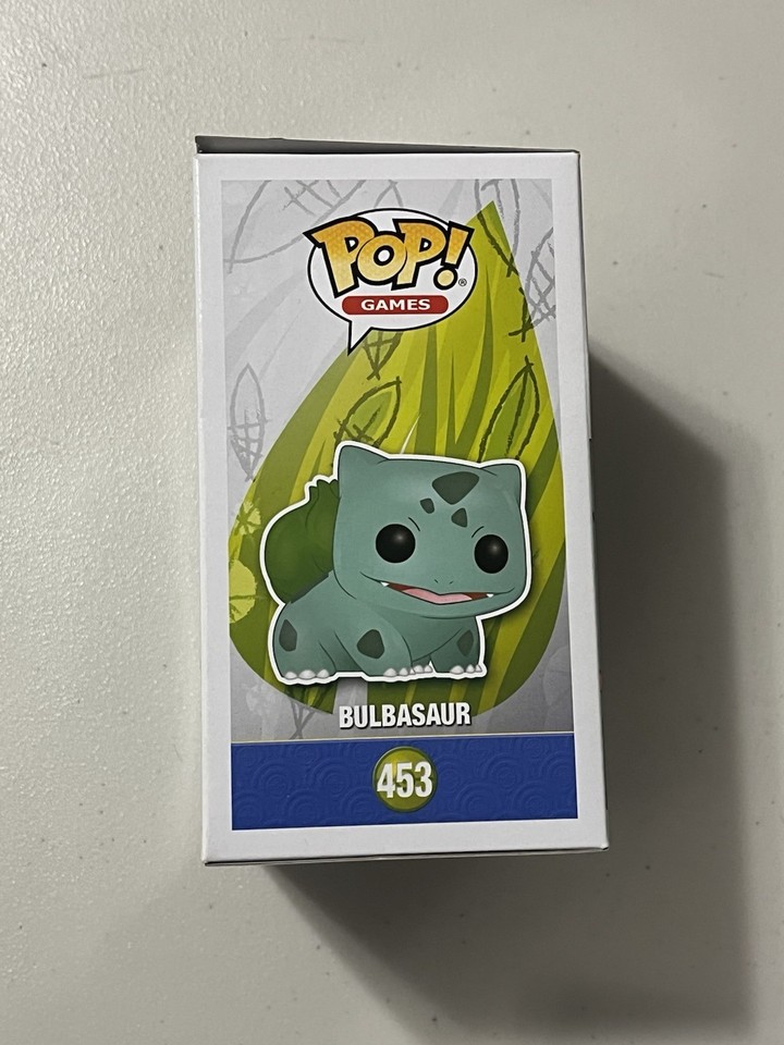 Funko Pop Pokémon Bulbasaur Silver Chrome #453 25th Anniversary Vinyl ...