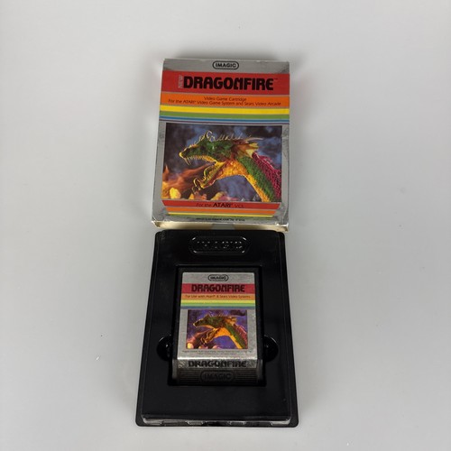 Dragonfire Atari 2600 Game Cartridge & Box No Manual | eBay