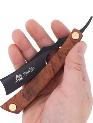 Straight Razor Shave Ready Hand Made Sharpened Vintage Wood Handle ...