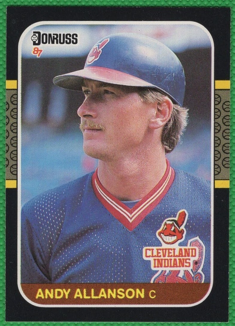 Andy Allanson - 1987 Donruss #95 - Cleveland Indians Baseball Card | eBay