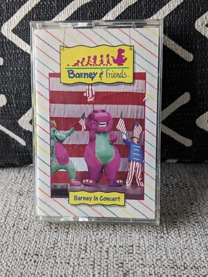 BARNEY & FRIENDS "Barney In Concert" (Cassette, 1991, Lyons) Over 20 ...