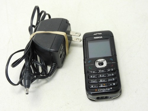 Vintage Nokia Black and Gray 6030 Cingular Service Cell Phone | eBay