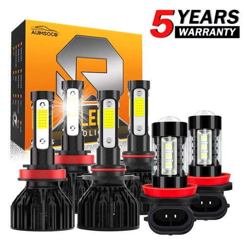 Combo LED Headlight Fog Light Bulbs Kit For Toyota Camry 2007-2012 2013 ...