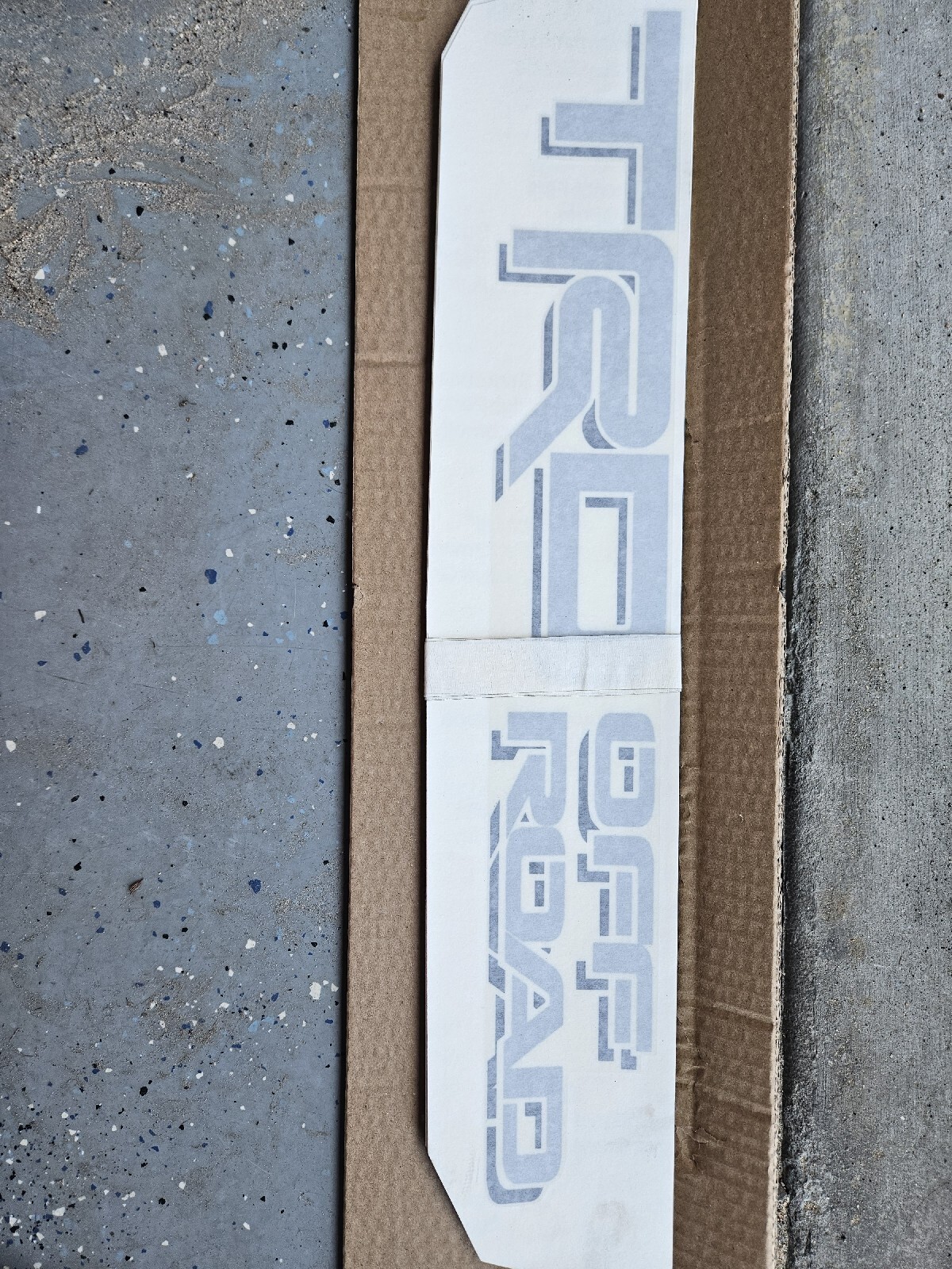 2016-2021 Toyota Tacoma TRD Off-Road Bedside Decal Silver/Gray ...